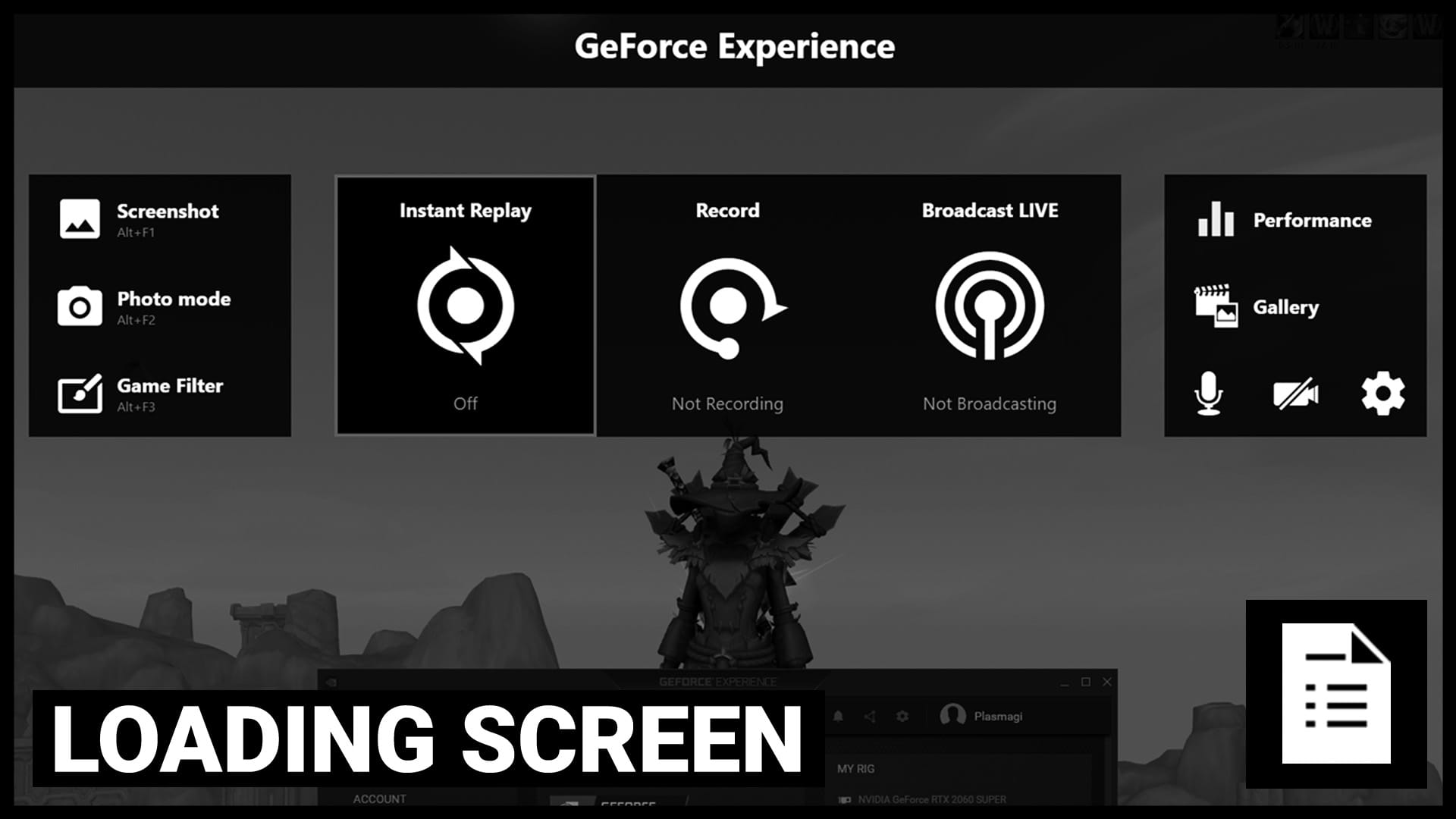 Loading Screen: The GeForce Experience Is Dead